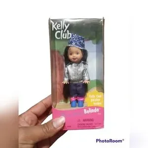 Mattel | Toys | Kelly Club Biker Baby Belinda Barbie 2462 990s Vintage ...